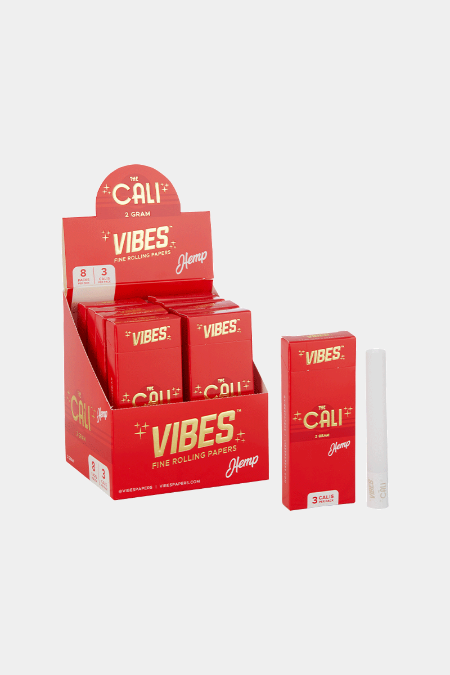 The Cali by VIBES™ 2 Gram Box – VIBES Papers
